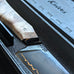 85mm Copper herb cleaver | Handmade Kitchen Knives – KWB Knives